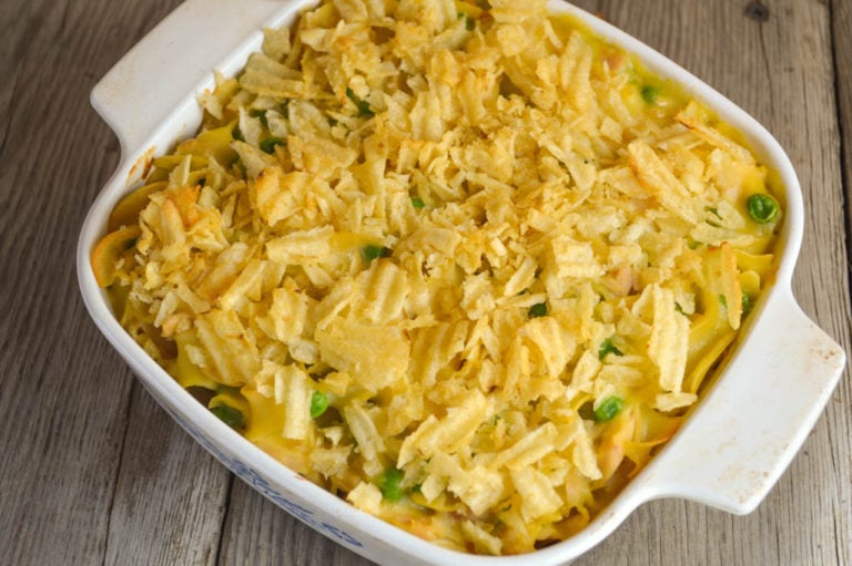 Chicken Ole Casserole Recipe with Green Chiles - These Old Cookbooks
