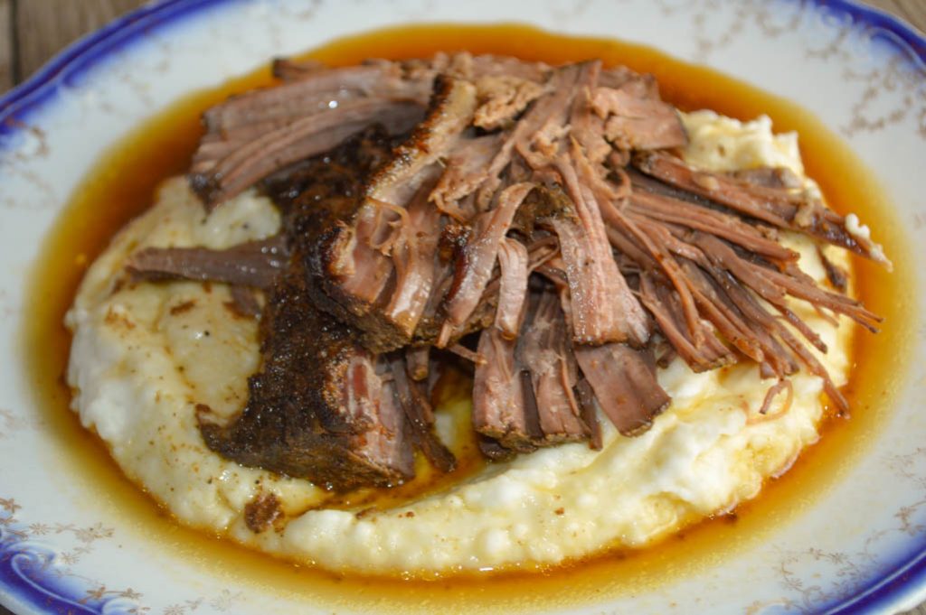 Crock Pot Beef Brisket Recipe with Homemade Dry Rub - These Old Cookbooks