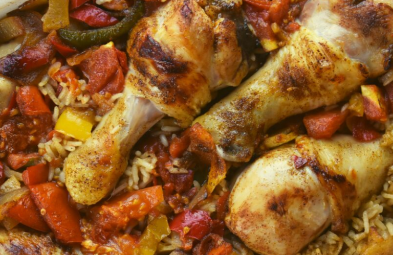 Honey Mustard Baked Chicken Recipe - Chicken Diable - These Old Cookbooks