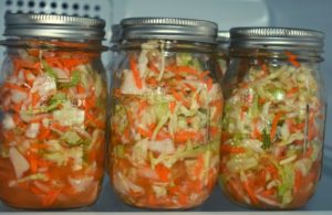 Amish Freezer Slaw Recipe - Make-ahead Coleslaw - These Old Cookbooks