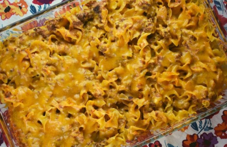 Chicken Ole Casserole Recipe with Green Chiles - These Old Cookbooks