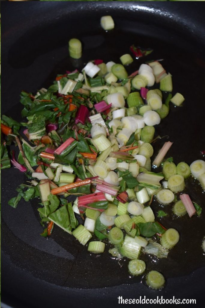 Steamed Swiss Chard Recipe - These Old Cookbooks