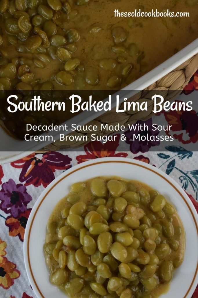 Baked Lima Bean Casserole Recipe - These Old Cookbooks