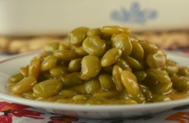 Baked Lima Bean Casserole Recipe - These Old Cookbooks