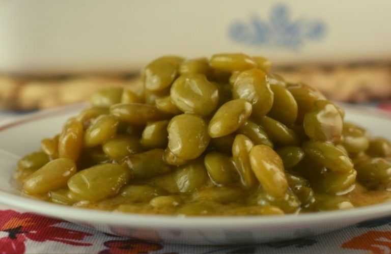 Baked Lima Bean Casserole Recipe - These Old Cookbooks