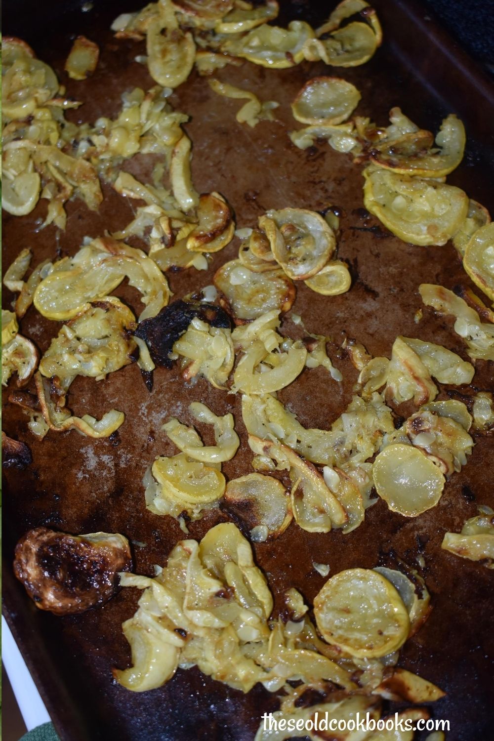 Pan Roasted Summer Squash Recipe - These Old Cookbooks