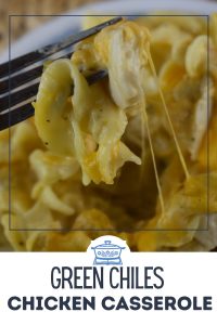Chicken Ole Casserole Recipe with Green Chiles - These Old Cookbooks