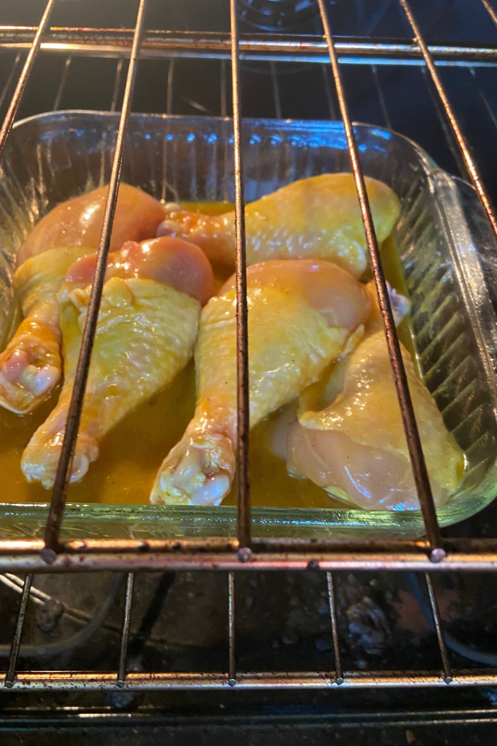 Honey Mustard Baked Chicken Recipe - Chicken Diable - These Old Cookbooks