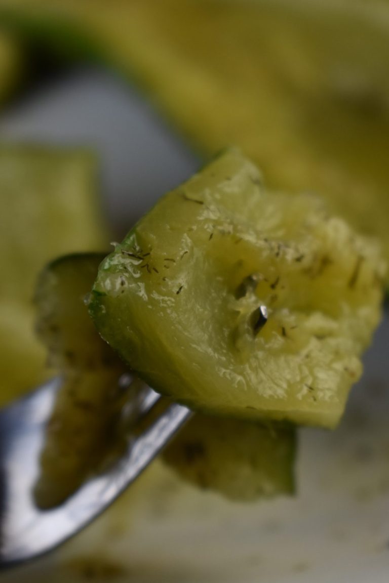 Dilled Zucchini Recipe with 3 Ingredients - These Old Cookbooks