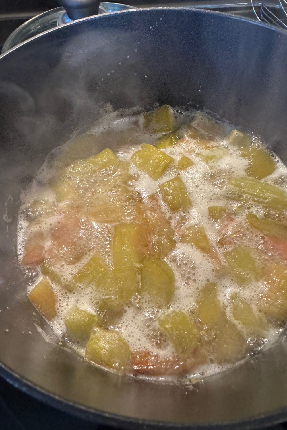 Stewed Rhubarb Recipe - These Old Cookbooks