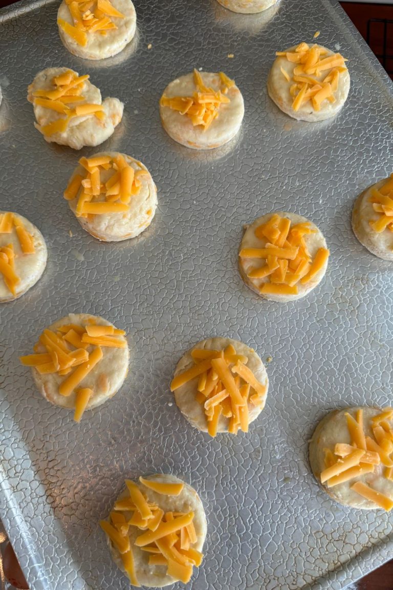 Cheddar Cheese Scones - How to make in 30 minutes - These Old Cookbooks