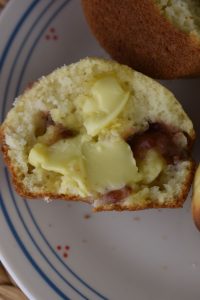 Strawberry Jam Muffins - These Old Cookbooks