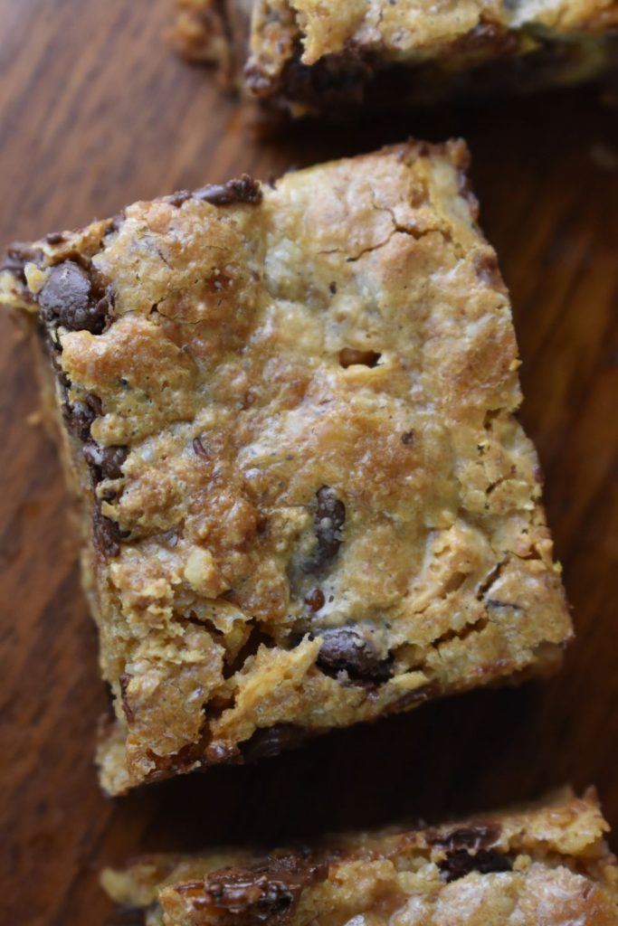 Chocolate Chip Butterscotch Bars - Homemade 5 Ingredient Treat - These ...