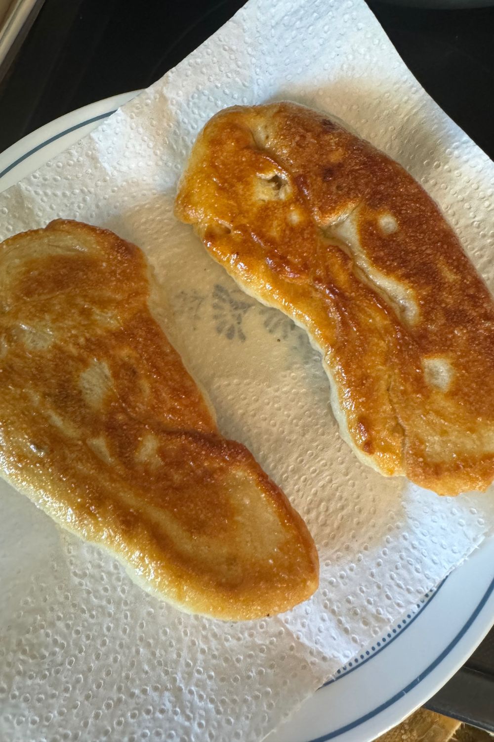 Fried Pizza Pockets Recipe with Refrigerated Pizza Dough - These Old ...
