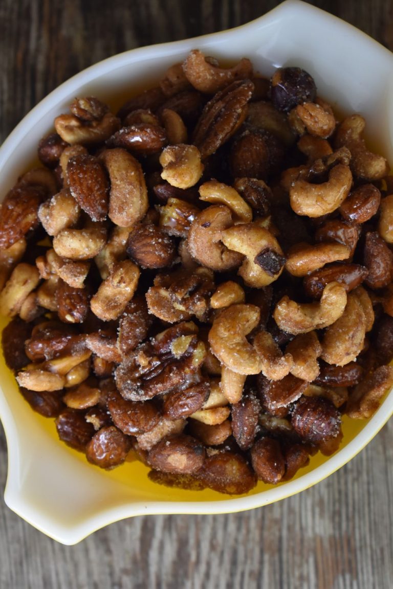 Honey Roasted Nuts Recipe - Only 5 Ingredients - These Old Cookbooks