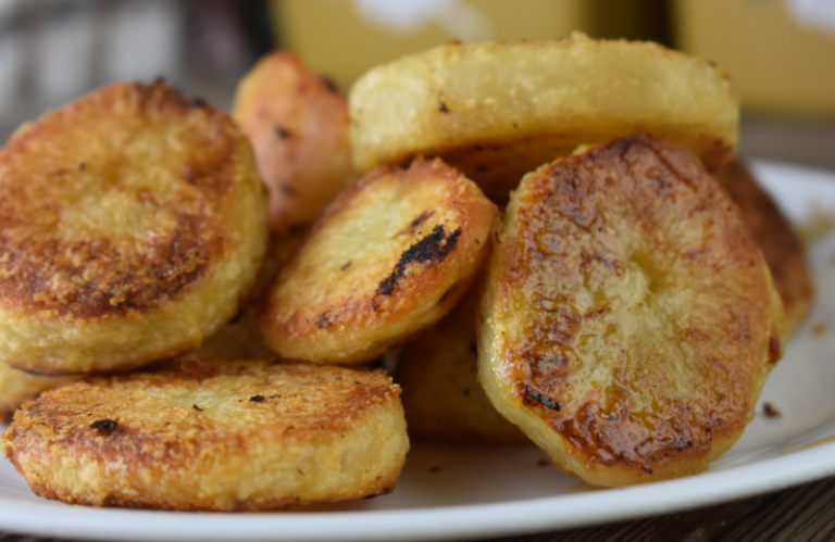 British Roast Potatoes - These Old Cookbooks