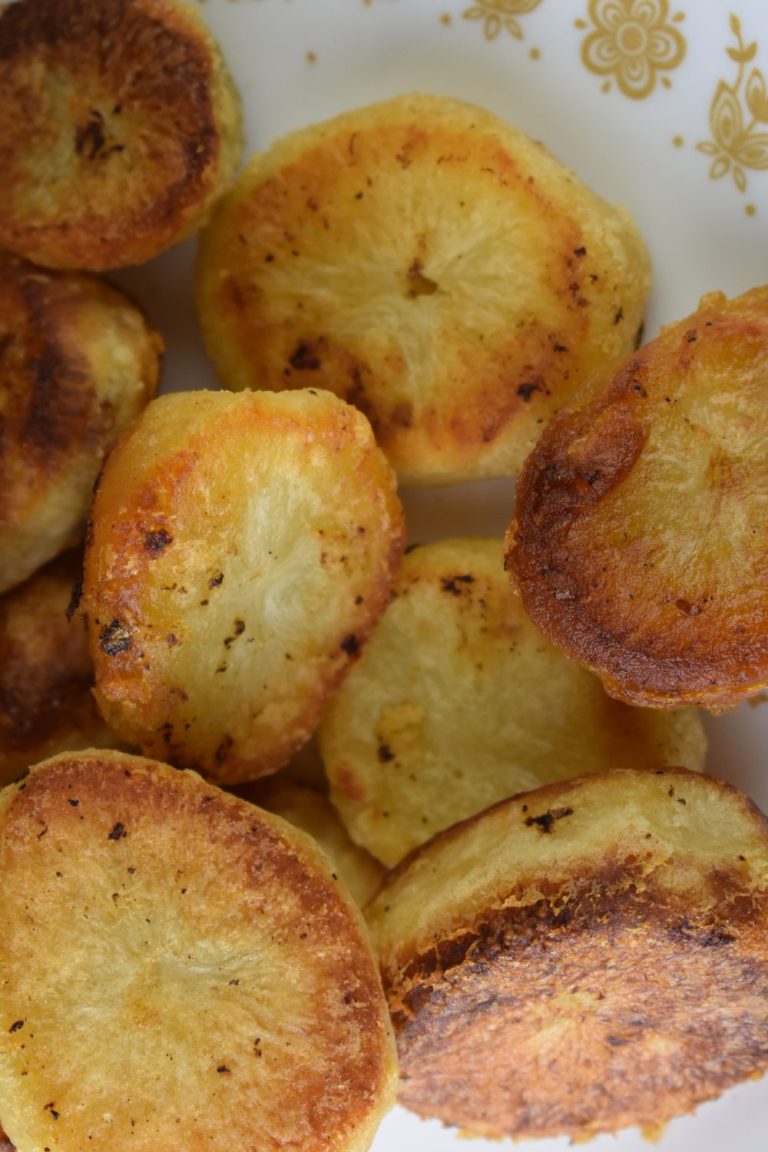 British Roast Potatoes - These Old Cookbooks